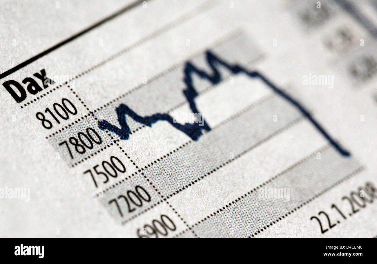 2008 crash newspaper hi-res stock photography and images - Alamy