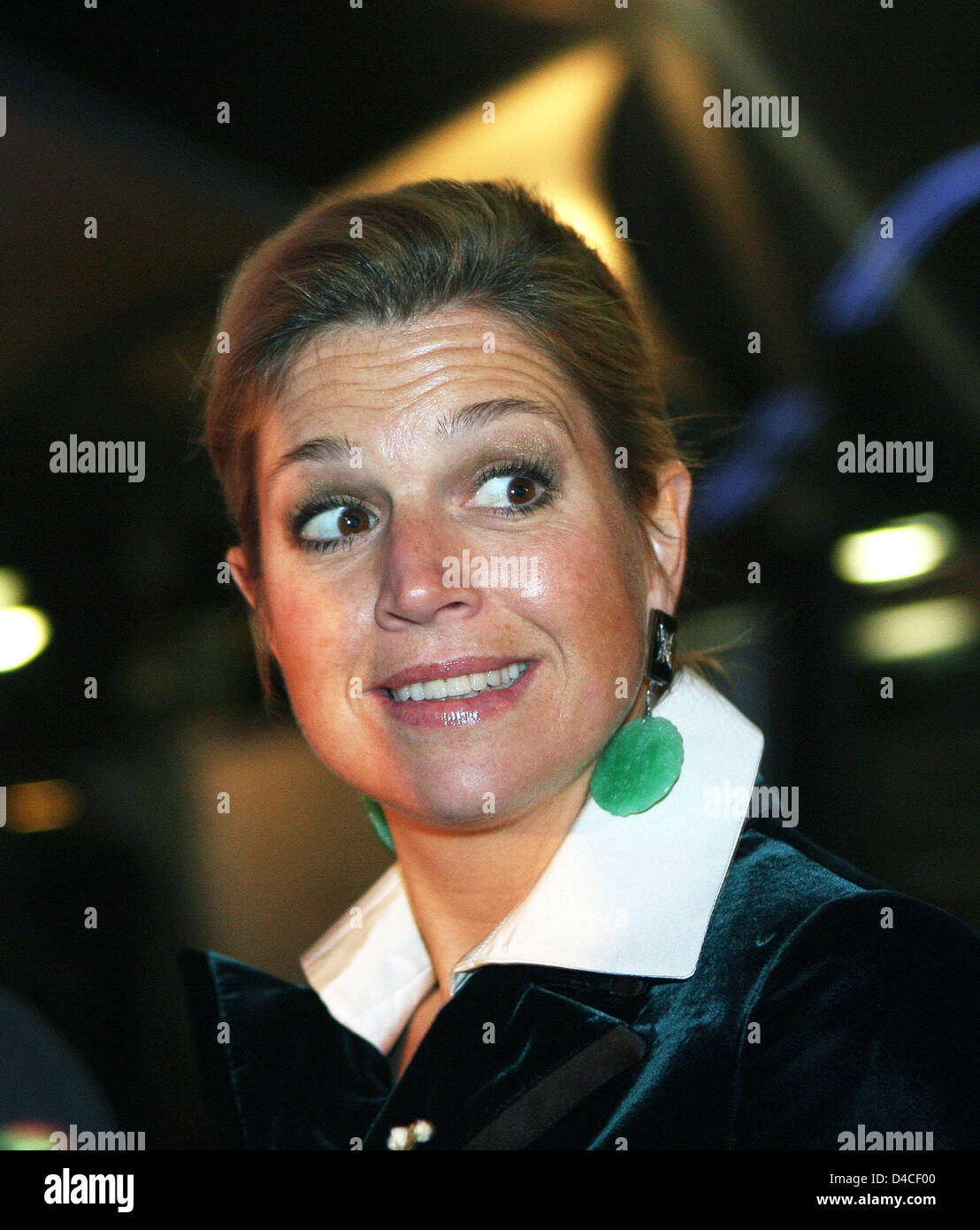 Dutch Crown Princess Maxima is pictured at the Opzommergala in ...