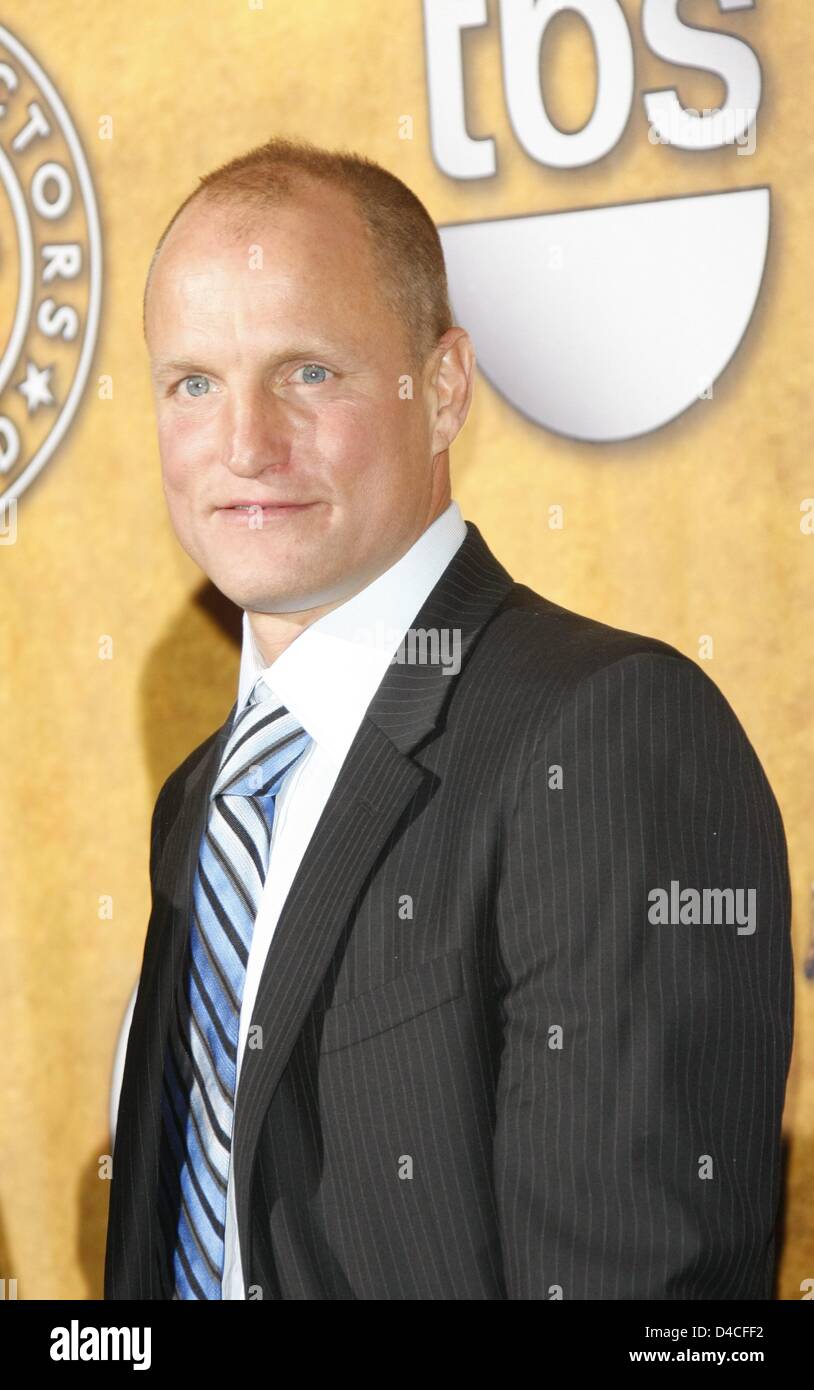 Actor Woody Harrelson arrives at the 14th Annual Screen Actors Guild ...