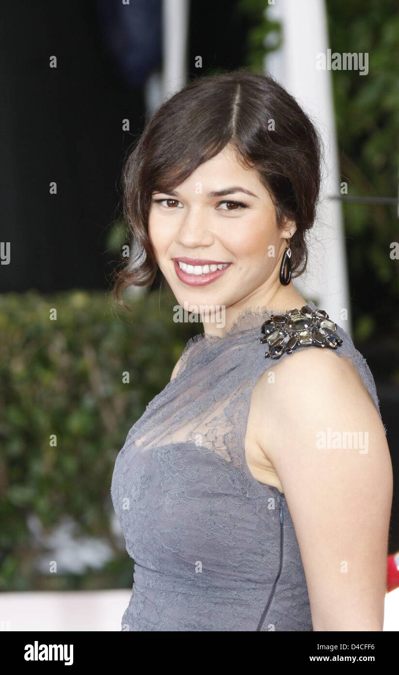 Actress America Ferrera arrives at the 14th Annual Screen Actors Guild ...