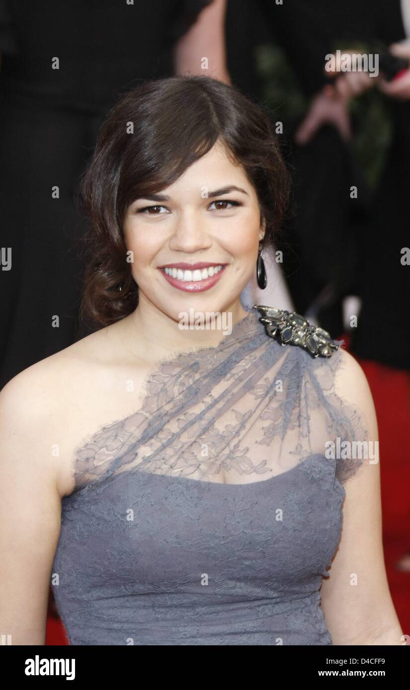 Actress America Ferrera arrives at the 14th Annual Screen Actors Guild ...