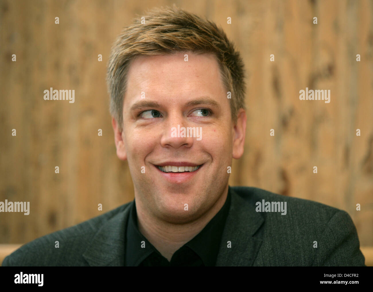 German jazz singer Tom Gaebel pictured during a pres breakfast in ...