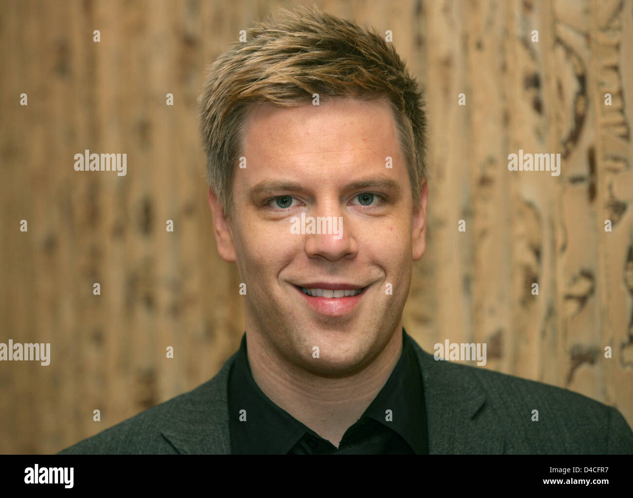 German jazz singer Tom Gaebel pictured during a pres breakfast in ...