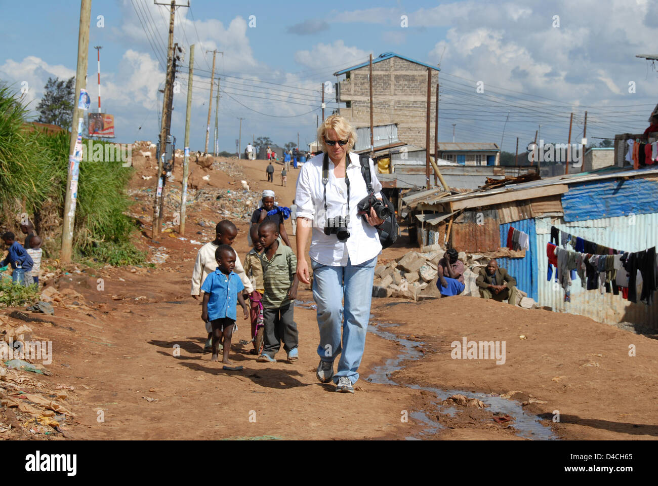Mathare slums hi-res stock photography and images - Alamy