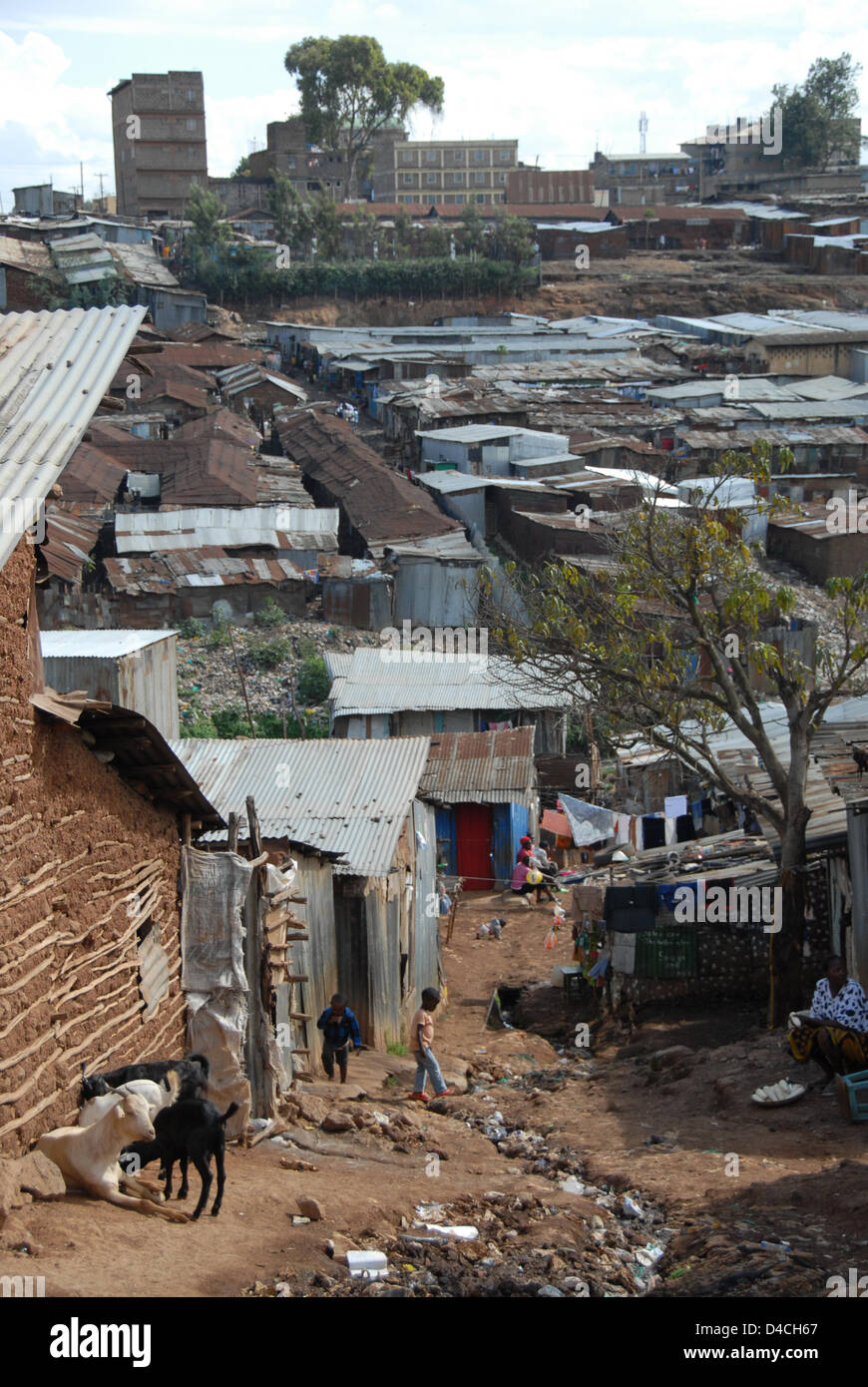 Mathare slums hi-res stock photography and images - Alamy