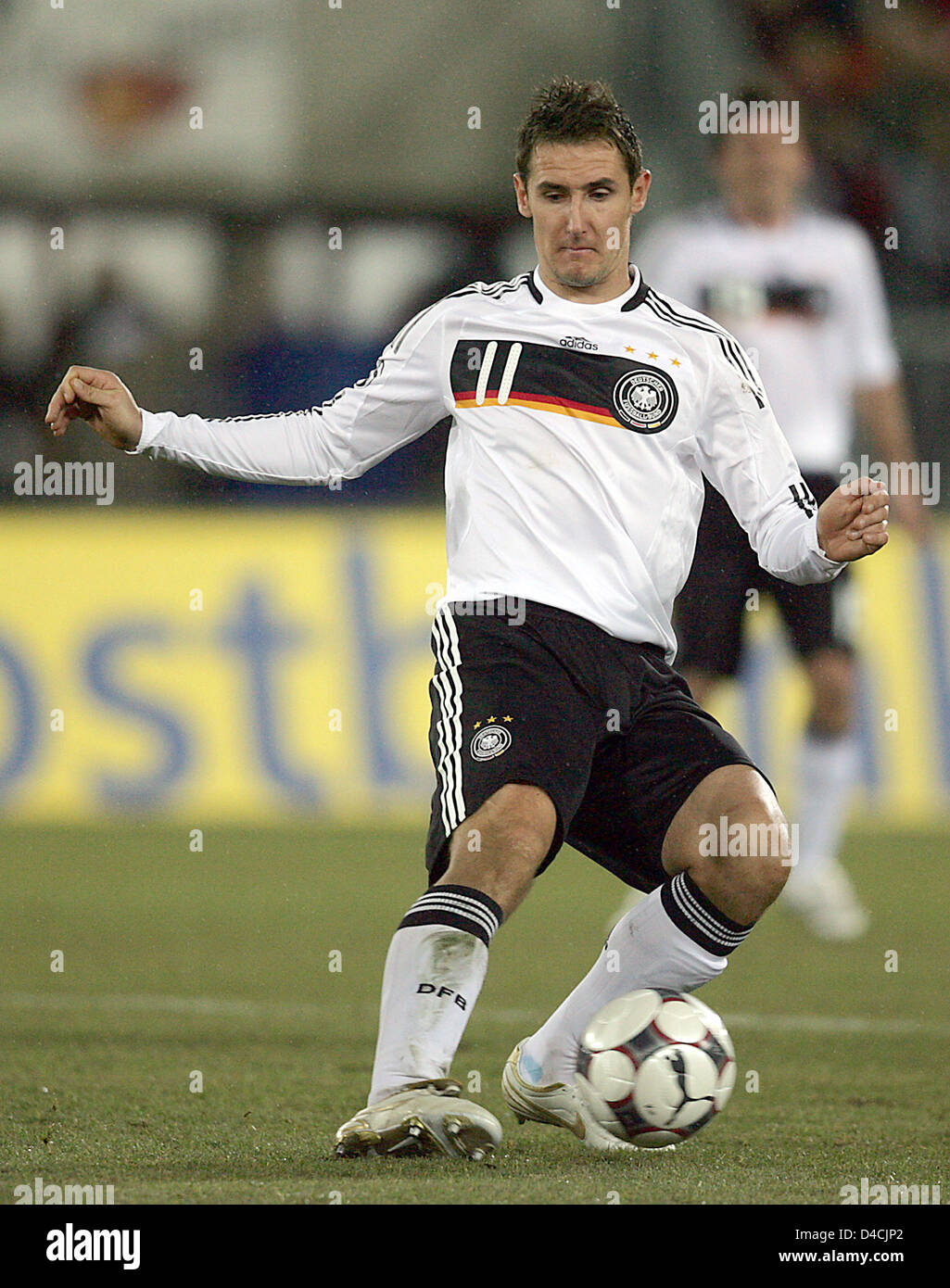 Germany's Miroslav Klose shown in action during the international ...