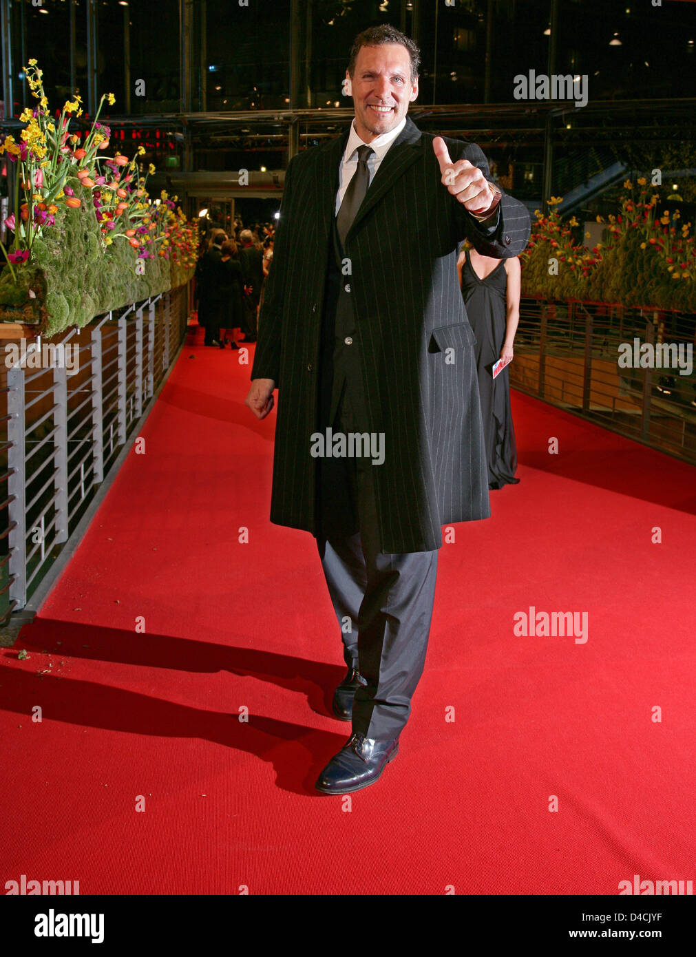 German actor Ralf Moeller arrives on the red carpet at the 58th Berlin ...