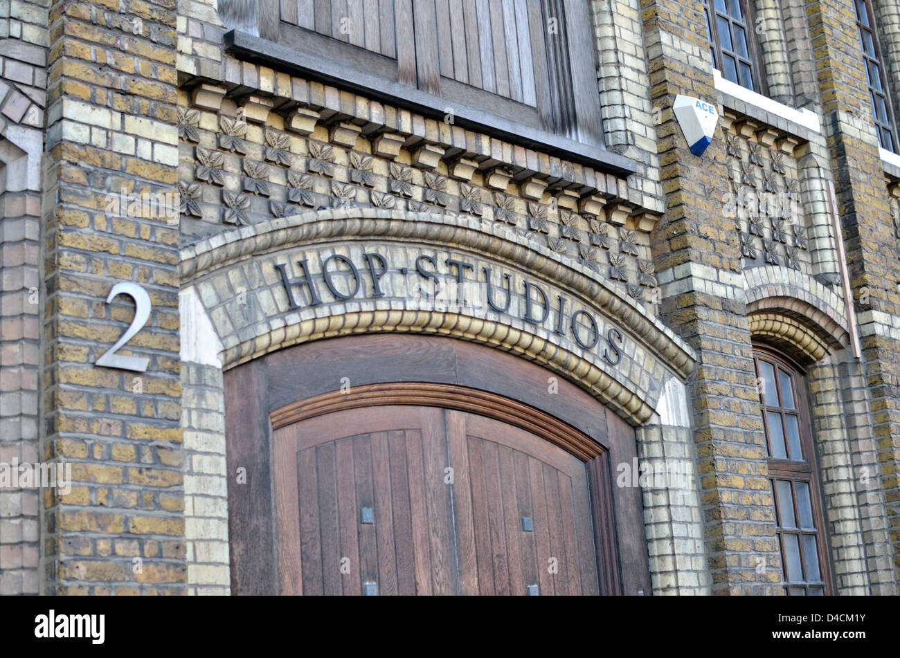 Hop Studios in Jamaica Road, Southwark, London, UK Stock Photo - Alamy