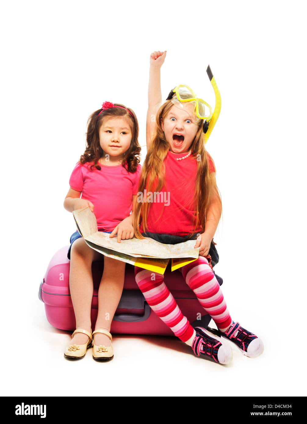 Child tourist map hi-res stock photography and images - Alamy