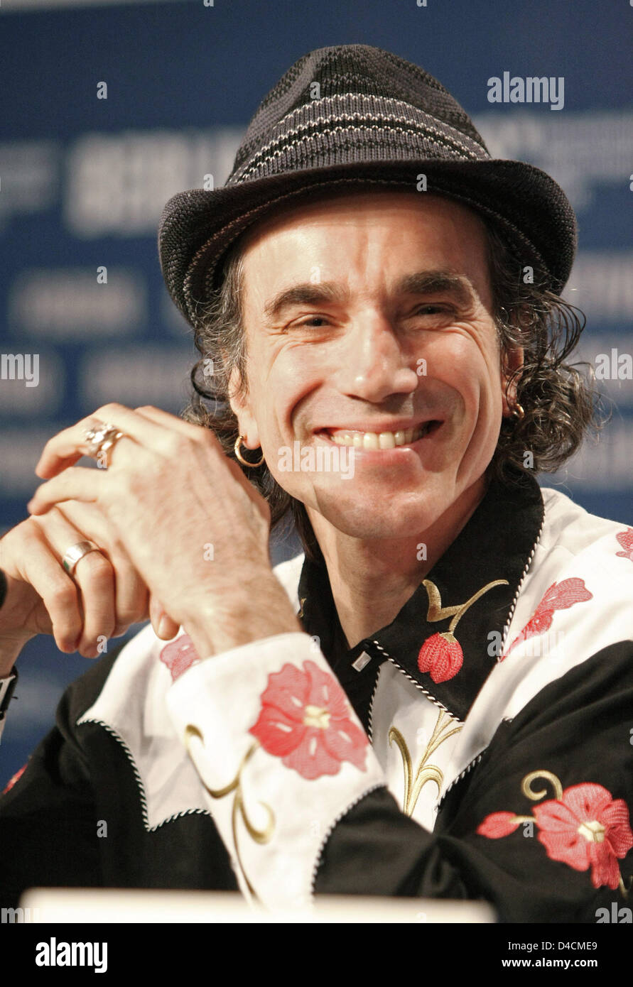 British actor Daniel Day-Lewis during a press conference on his film ...