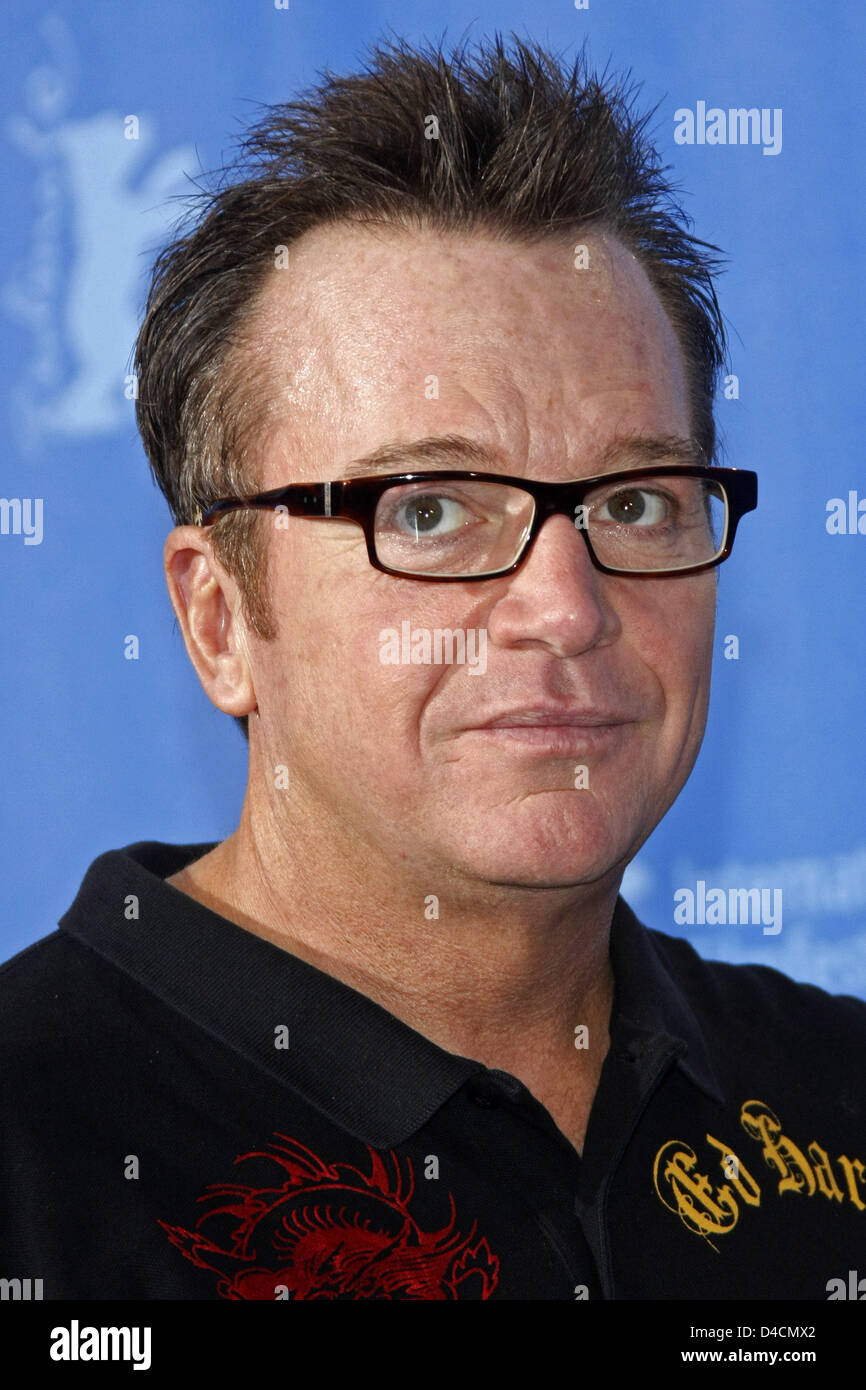 US actor Tom Arnold smiles during a photo call on his film 'Gardens of ...