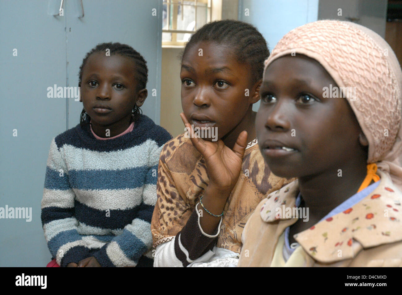 The picture shows girls living at the Mama Fatuma's Childrens Home in ...