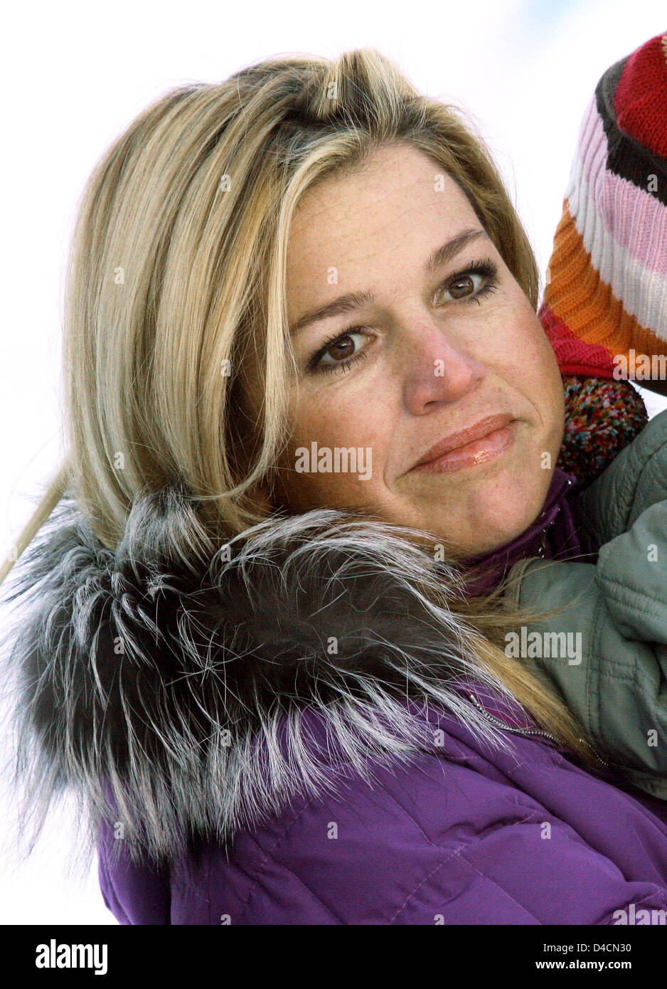 Princess Maxima of the Netherlands and her youngest daughter Princess ...