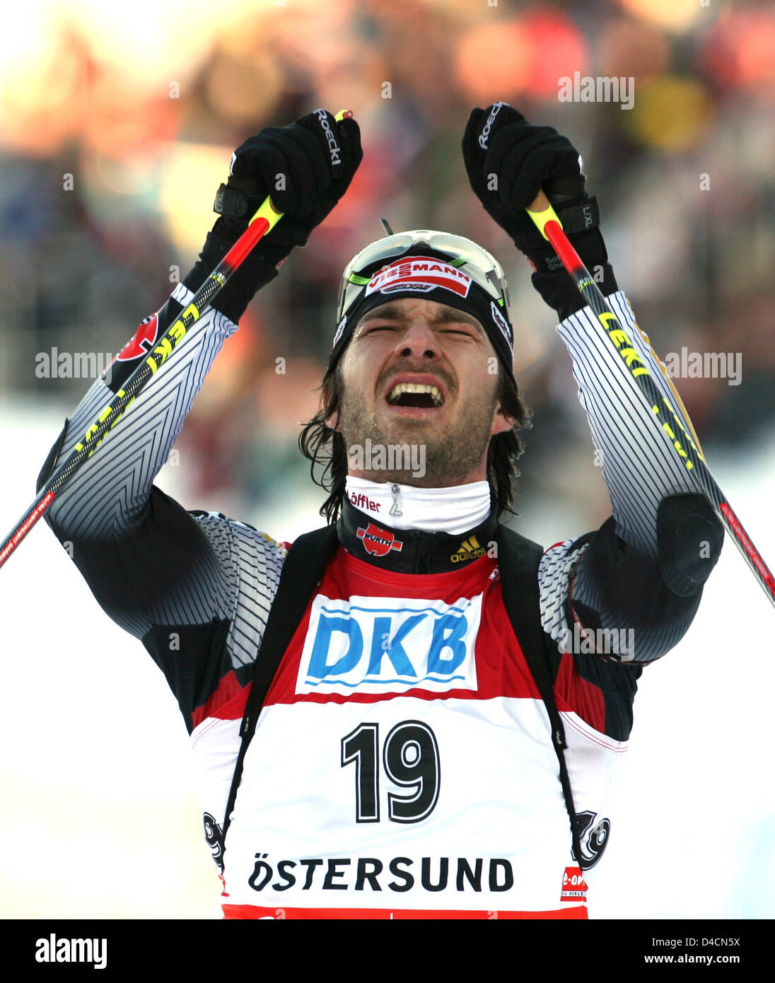 Alexander Wolf of Germany finishes third the 12.5km pursuit at the 50th ...