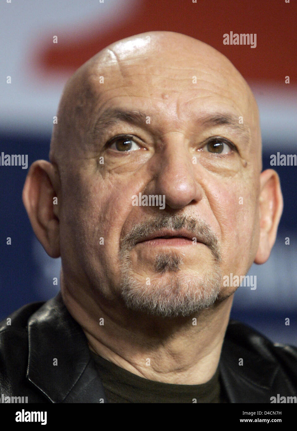 British actor Sir Ben Kingsley pictured during the press conference on ...