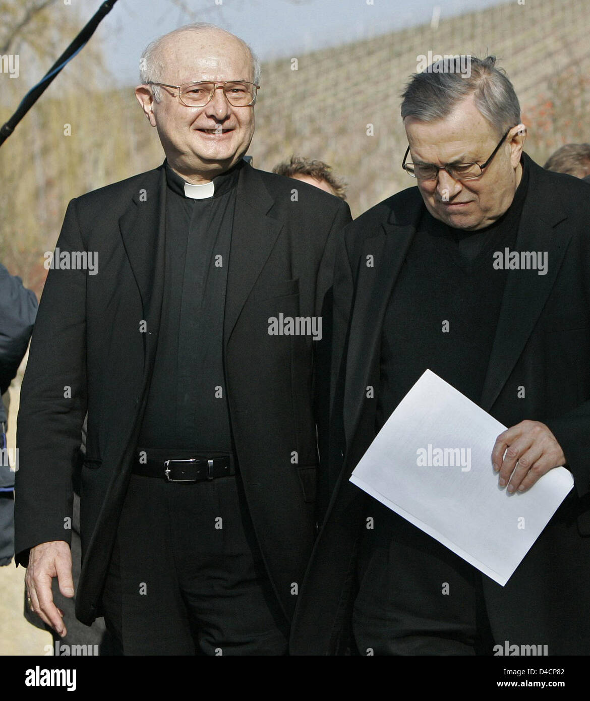 Outgoing Chairman of the German Bishops' Conference (DBK) Karl Cardinal ...