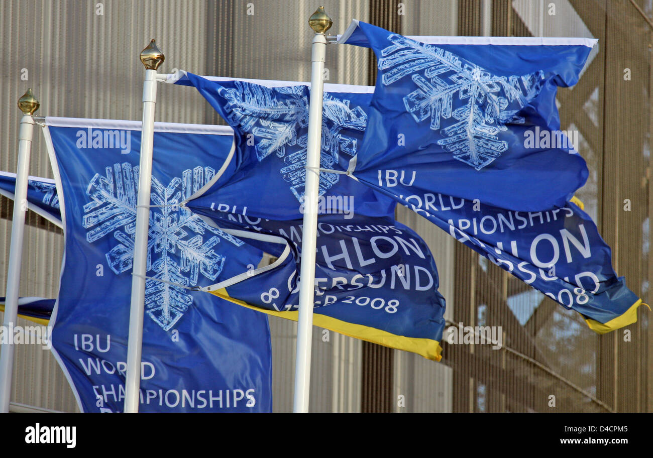 Wind blows the flags hi-res stock photography and images - Alamy