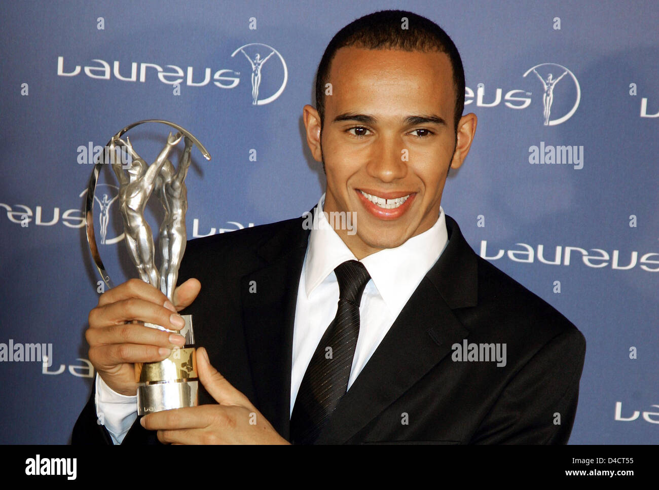 Lewis hamilton poses hi-res stock photography and images - Alamy