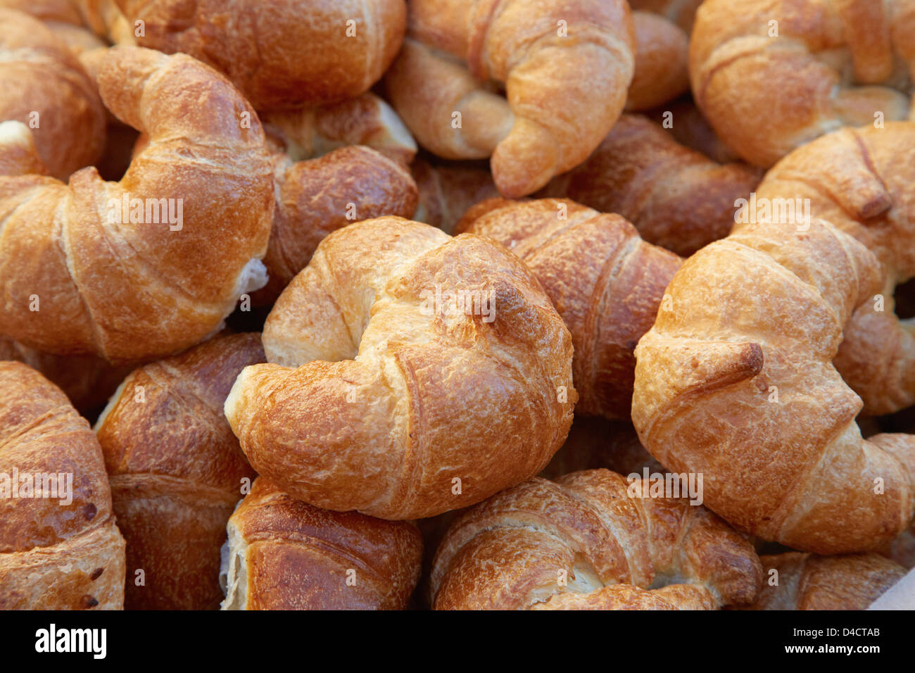 French croissants, close-up Stock Photo - Alamy