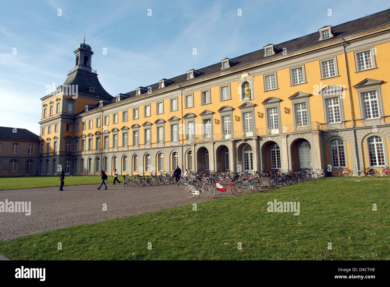 The picture shows the main building of the Friedrich-Wilhelm-university ...