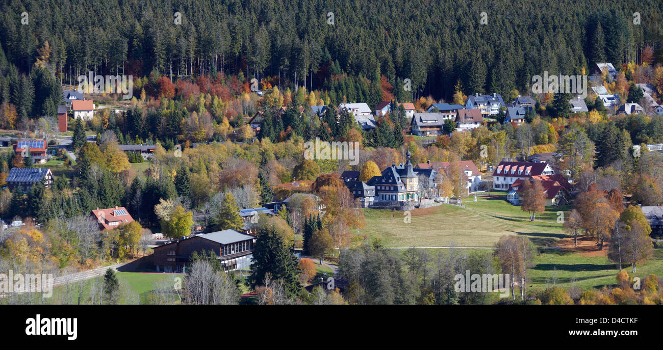 Hinterzarten in the Black Forest in autumn, Germany Stock Photo - Alamy