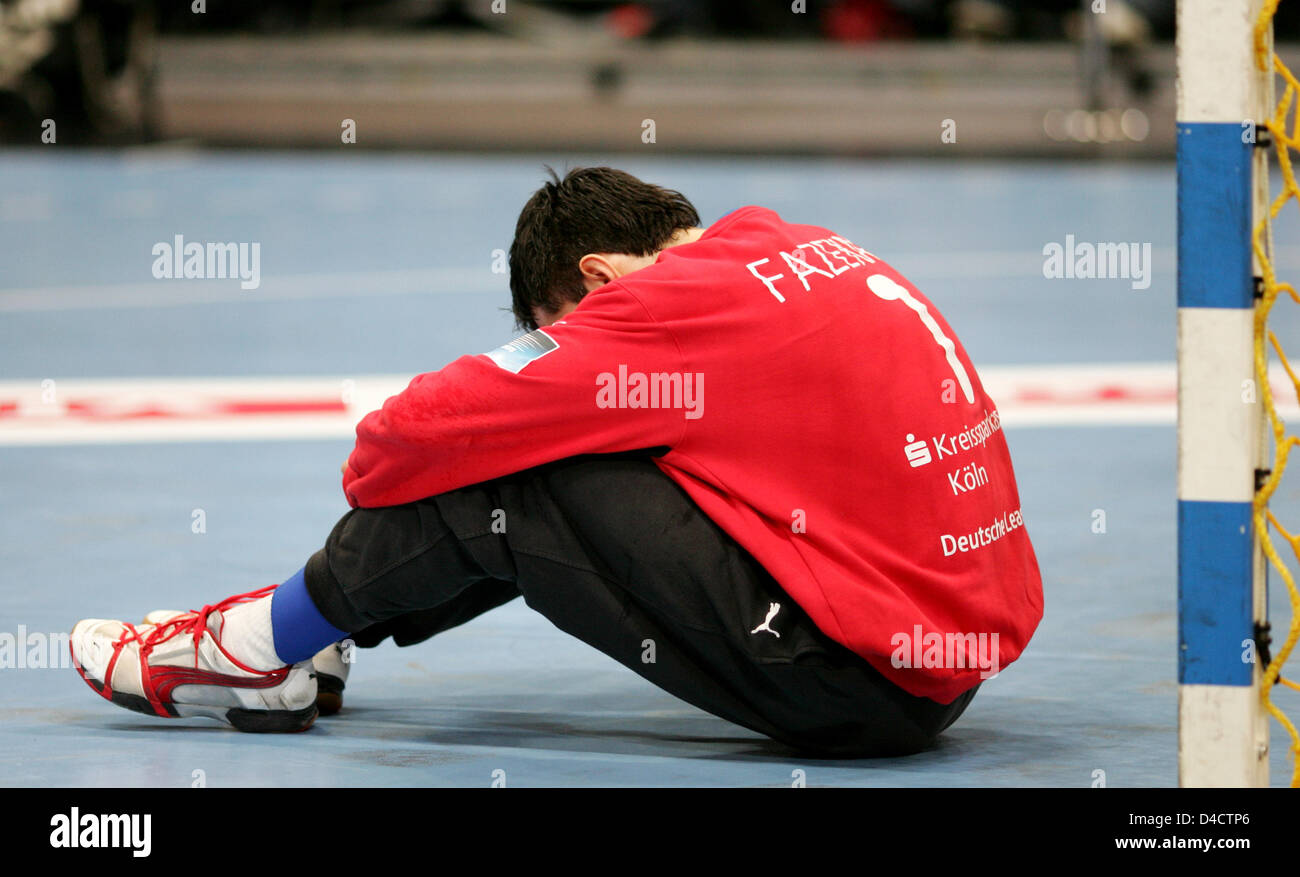 Goalie disappointed hi-res stock photography and images - Alamy