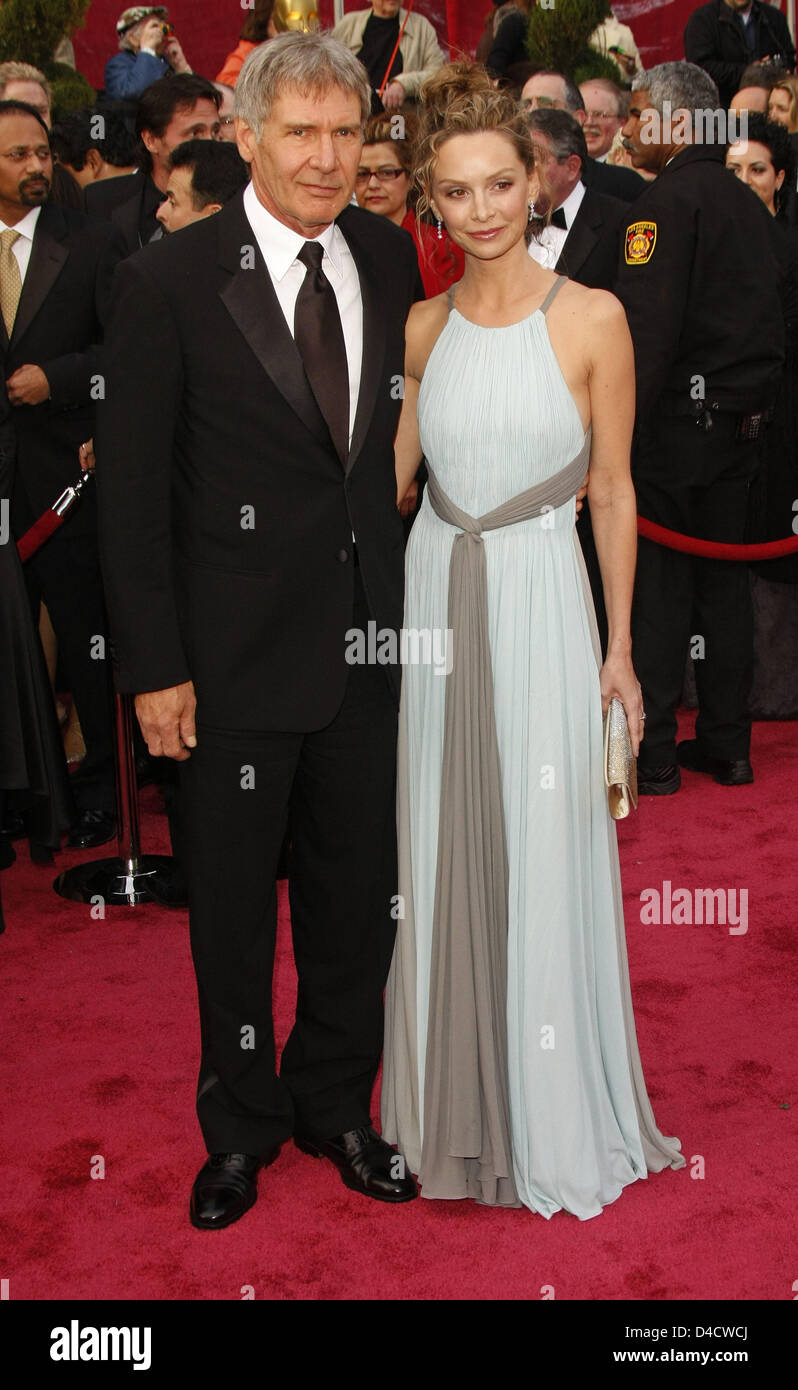 Harrison ford girlfriend calista flockhart hi-res stock photography and ...