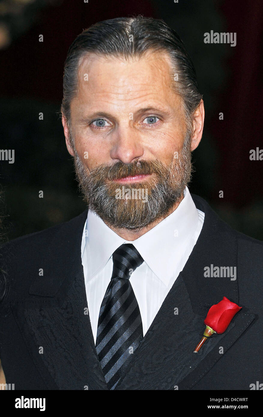 Actor Viggo Mortensen arrives on the red carpet of the 80th Academy ...