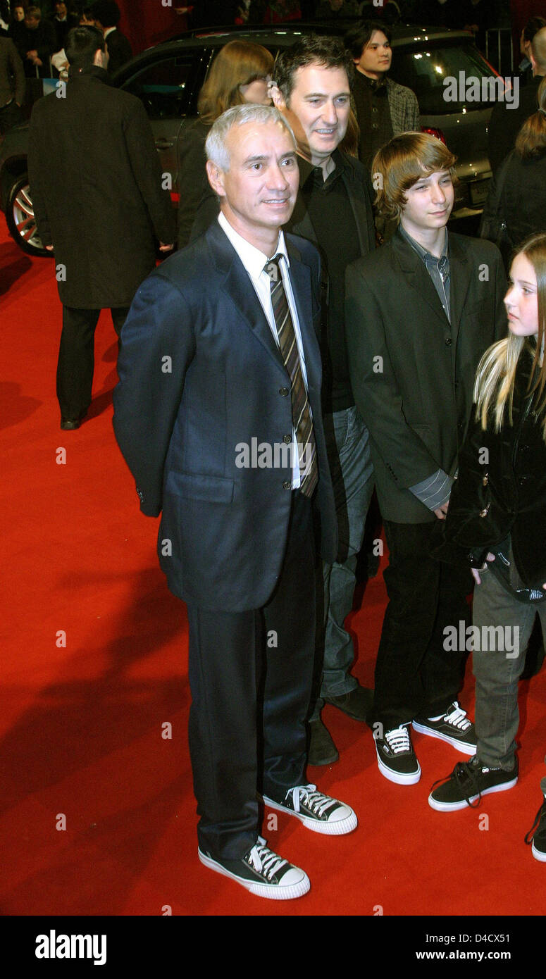 Director Roland Emmerich (L), arrives at the World Premiere of his film ...