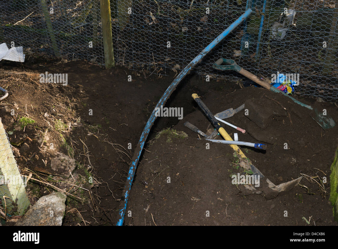 An illegal and unneighborly underground water connection, traced ...