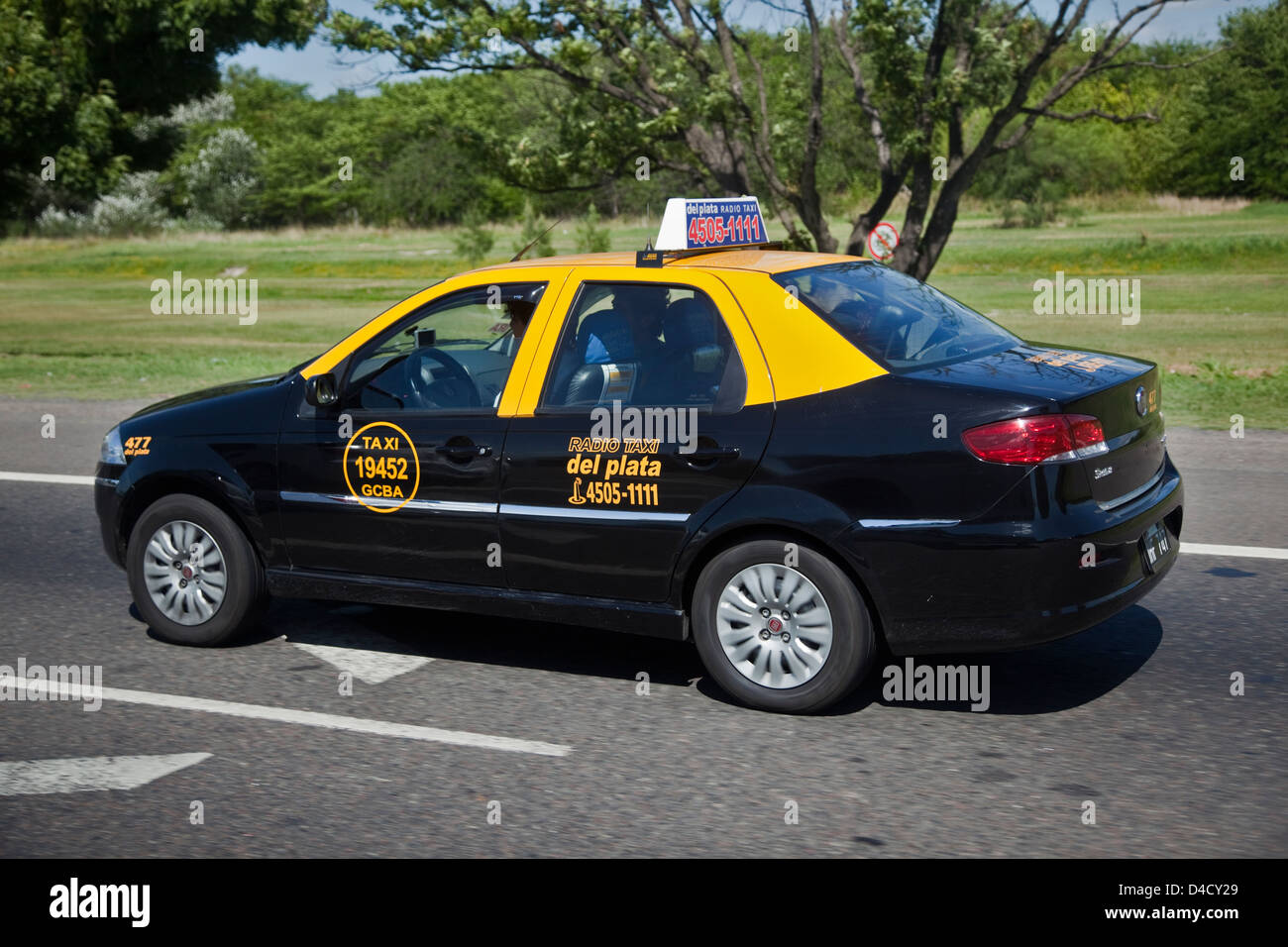 Taxi Cab, Buenos Aires, Argentina Stock Photo - Alamy