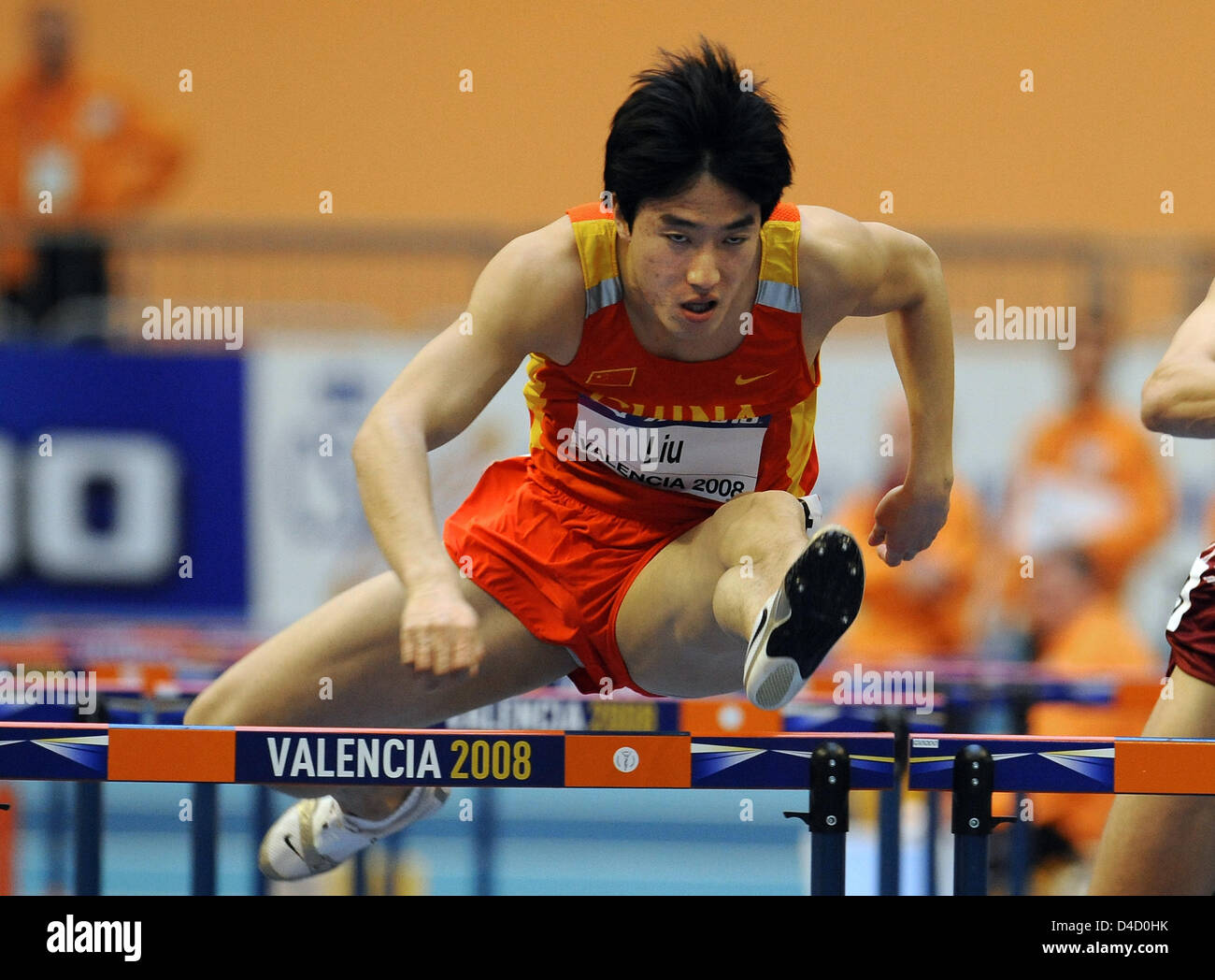 Chinese athlete Xiang Liu pictured in action during the men's 60 m ...