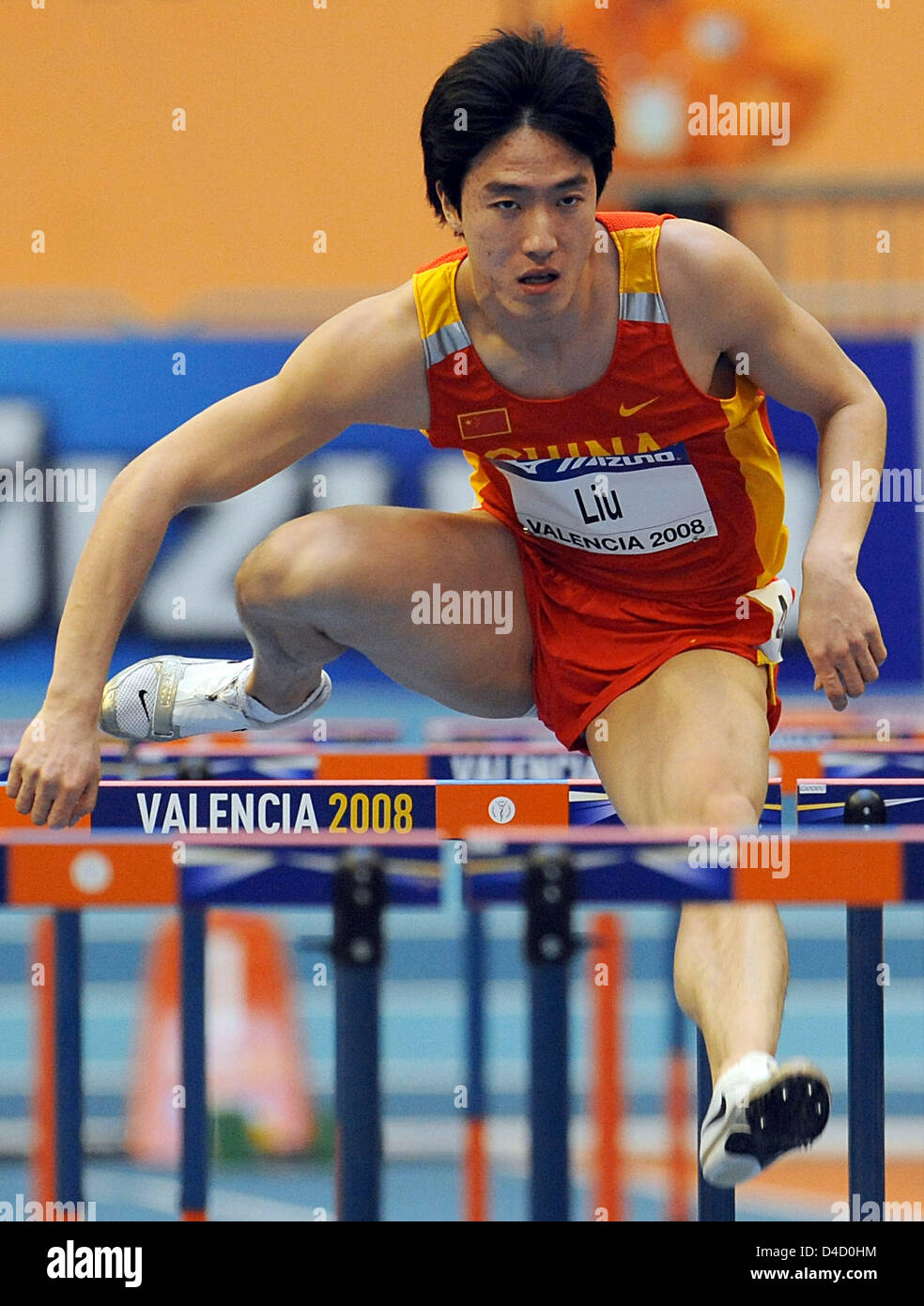 Chinese athlete Xiang Liu pictured in action during the men's 60 m ...