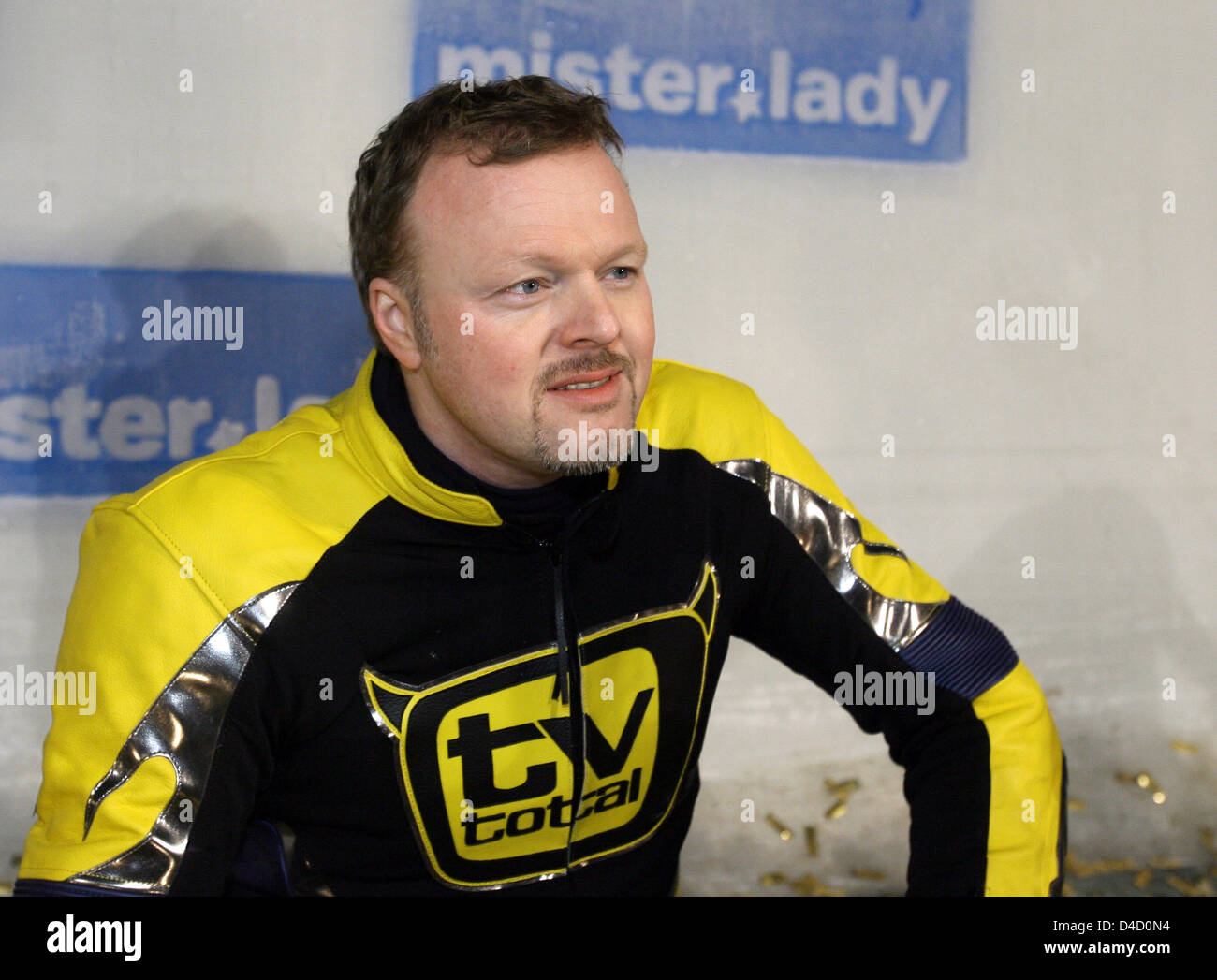 Tv presenter Stefan raab is pictured during this Year's 'Wok race world ...