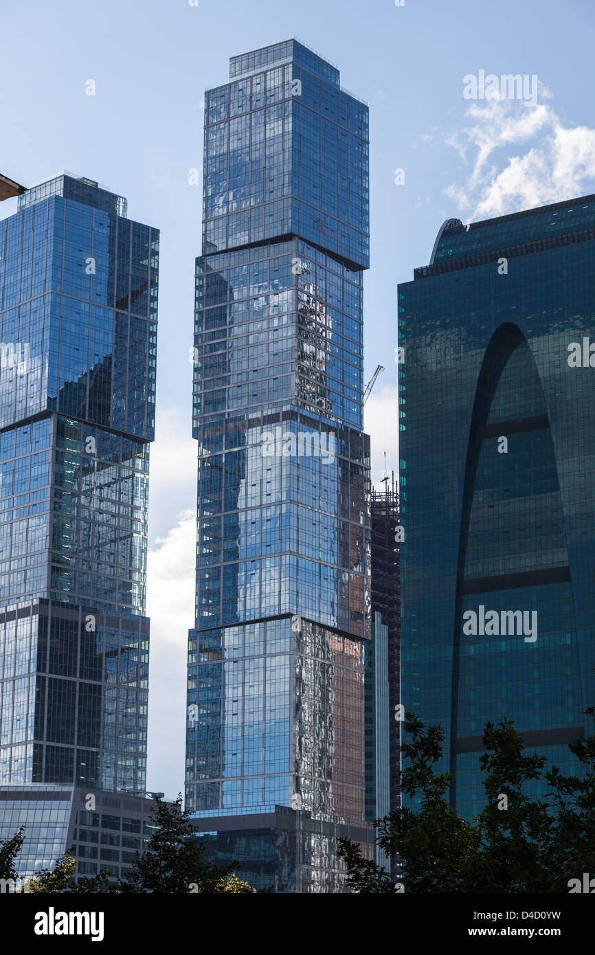 Moscow modern buildings Stock Photo - Alamy