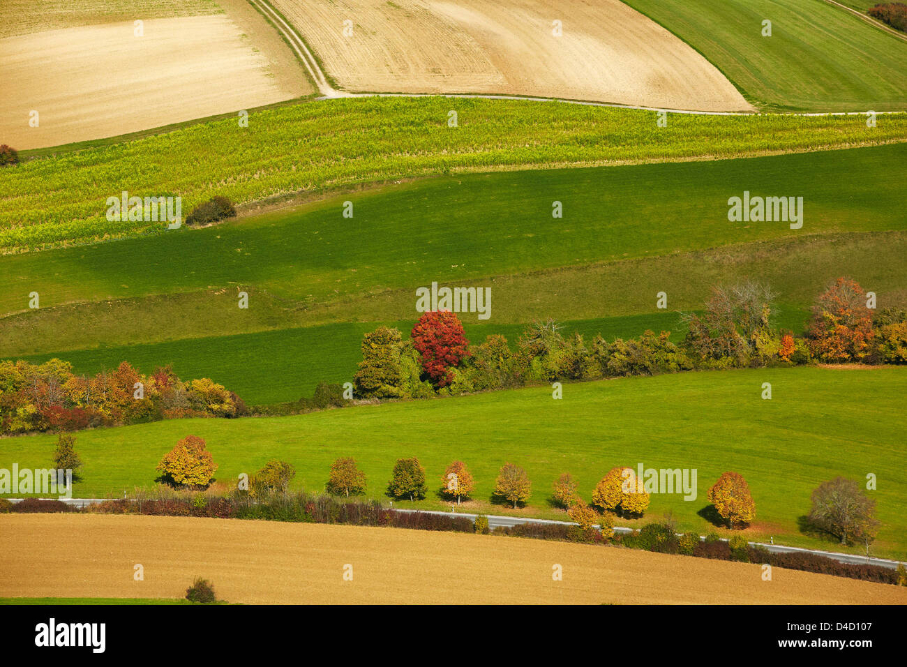 Autumn landscape central europe fields hi-res stock photography and ...