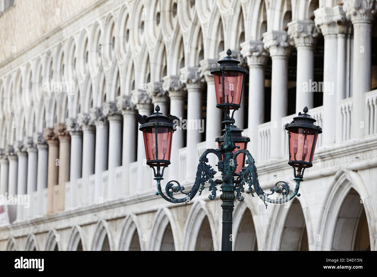 Part of facade with street lamp in front hi-res stock photography and ...