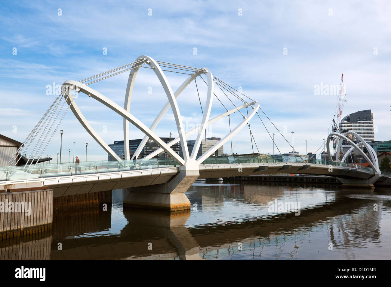 The Seafarers Bridge - a footbridge connecting Docklands with South ...