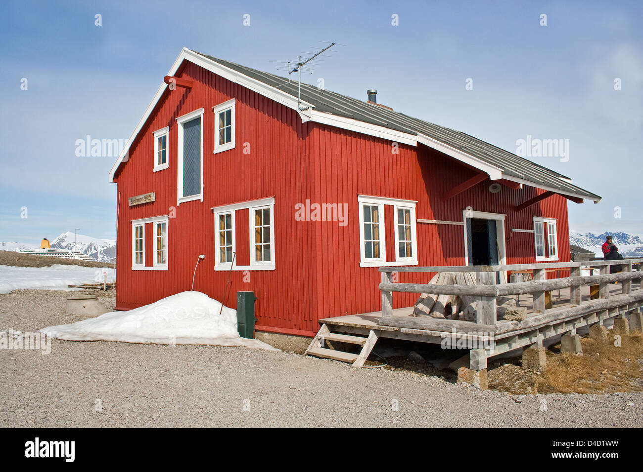 Well-preserved wooden building used as a cafe in the world's most ...