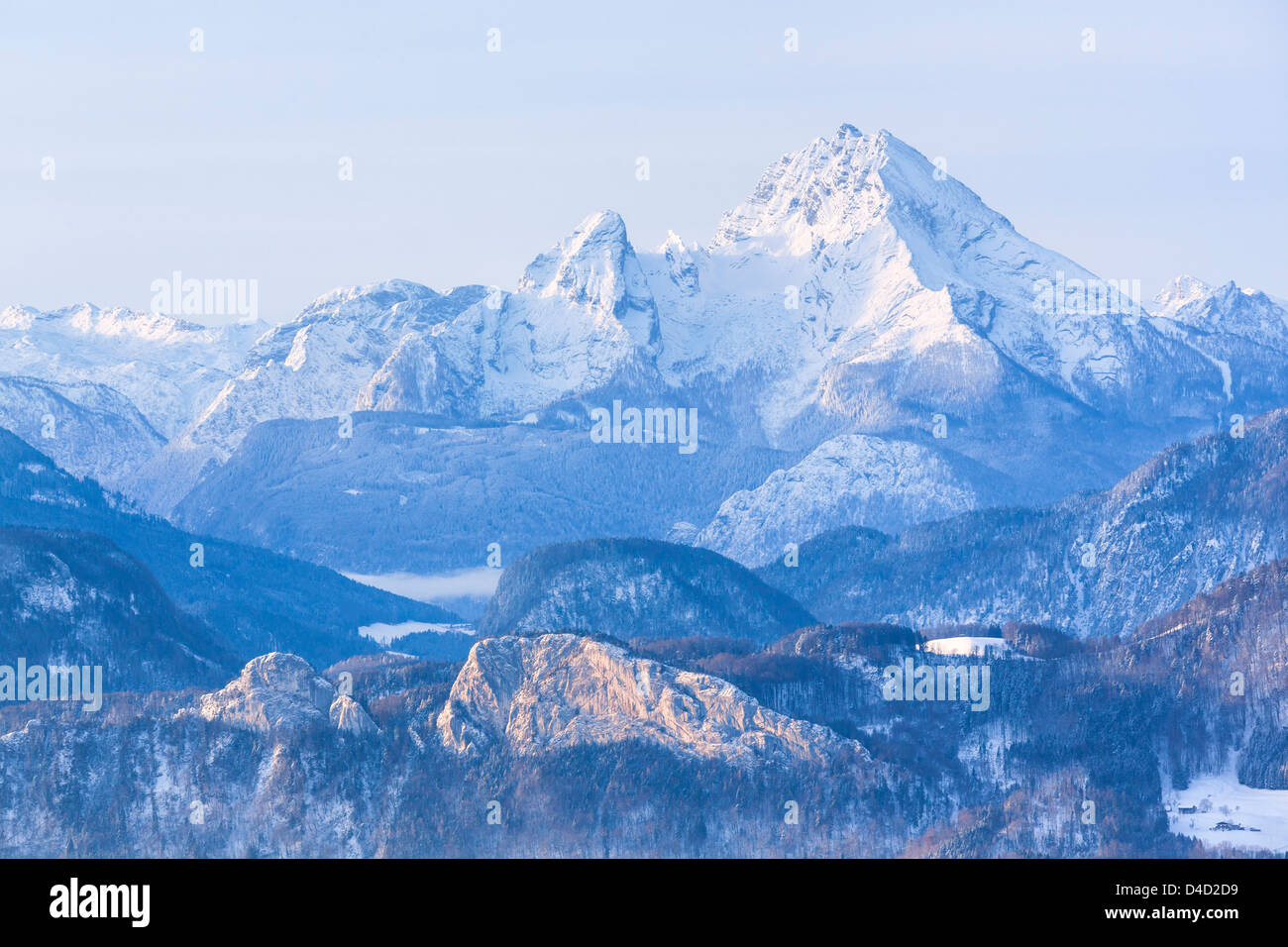 Watzmann in winter hi-res stock photography and images - Alamy