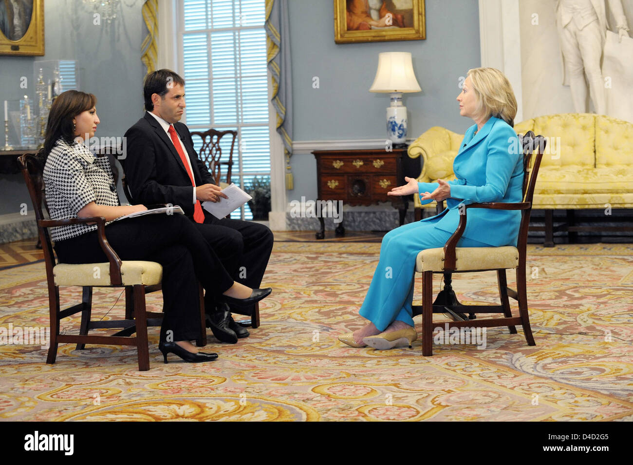 Secretary Clinton Participates in a Joint Interview With Udi Segal of ...