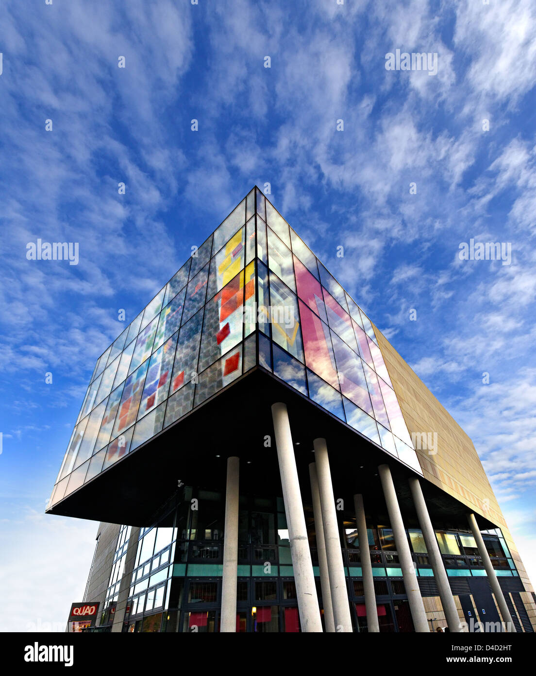 The Quad Arts Centre, Derby, England Stock Photo - Alamy