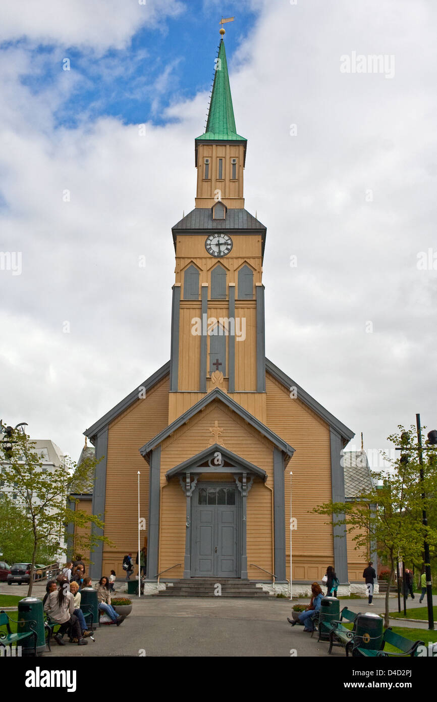 Tromso Cathedral is Norway's only wooden cathedral and is one of the ...