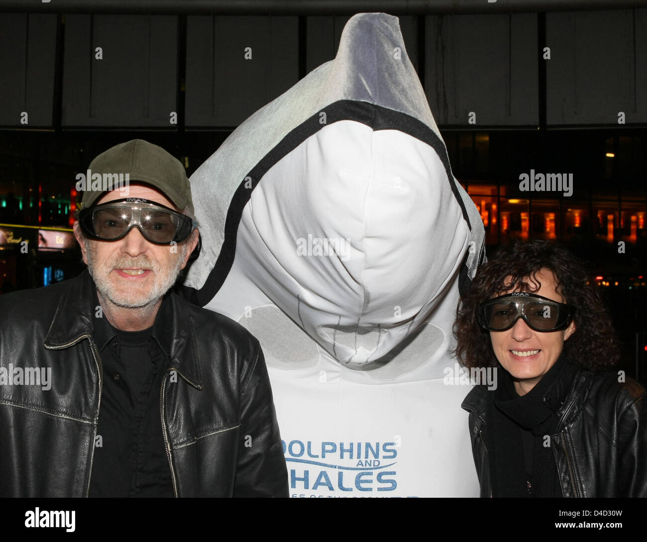 German actor Michael Gwisdek (L) and his partner Gabriele Lehmann (R ...