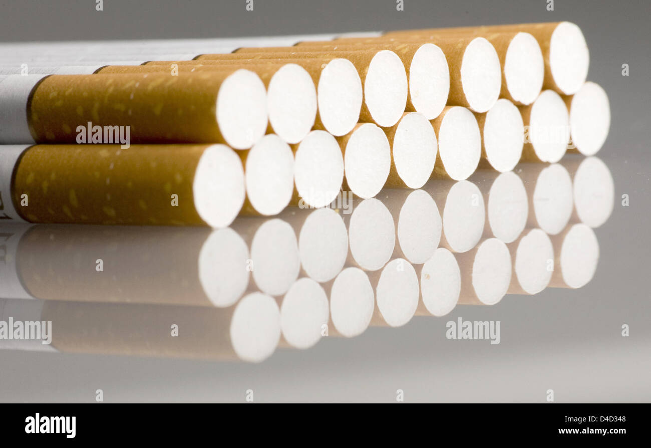 Filter-tipped cigarettes pictured in Frankfurt Main, Germany, 09 March ...