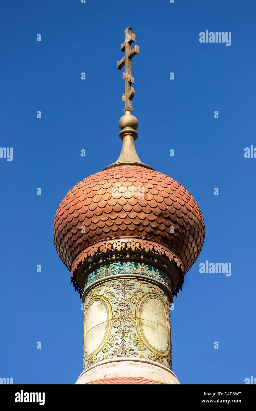 Antique russian cross hi-res stock photography and images - Alamy