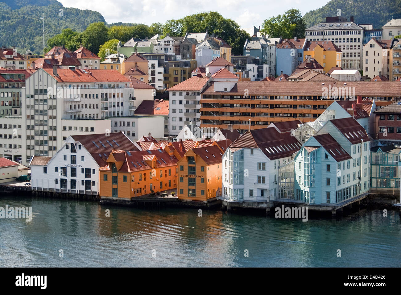 Tradional and sympathetically-designed modern buildings crowd the ...