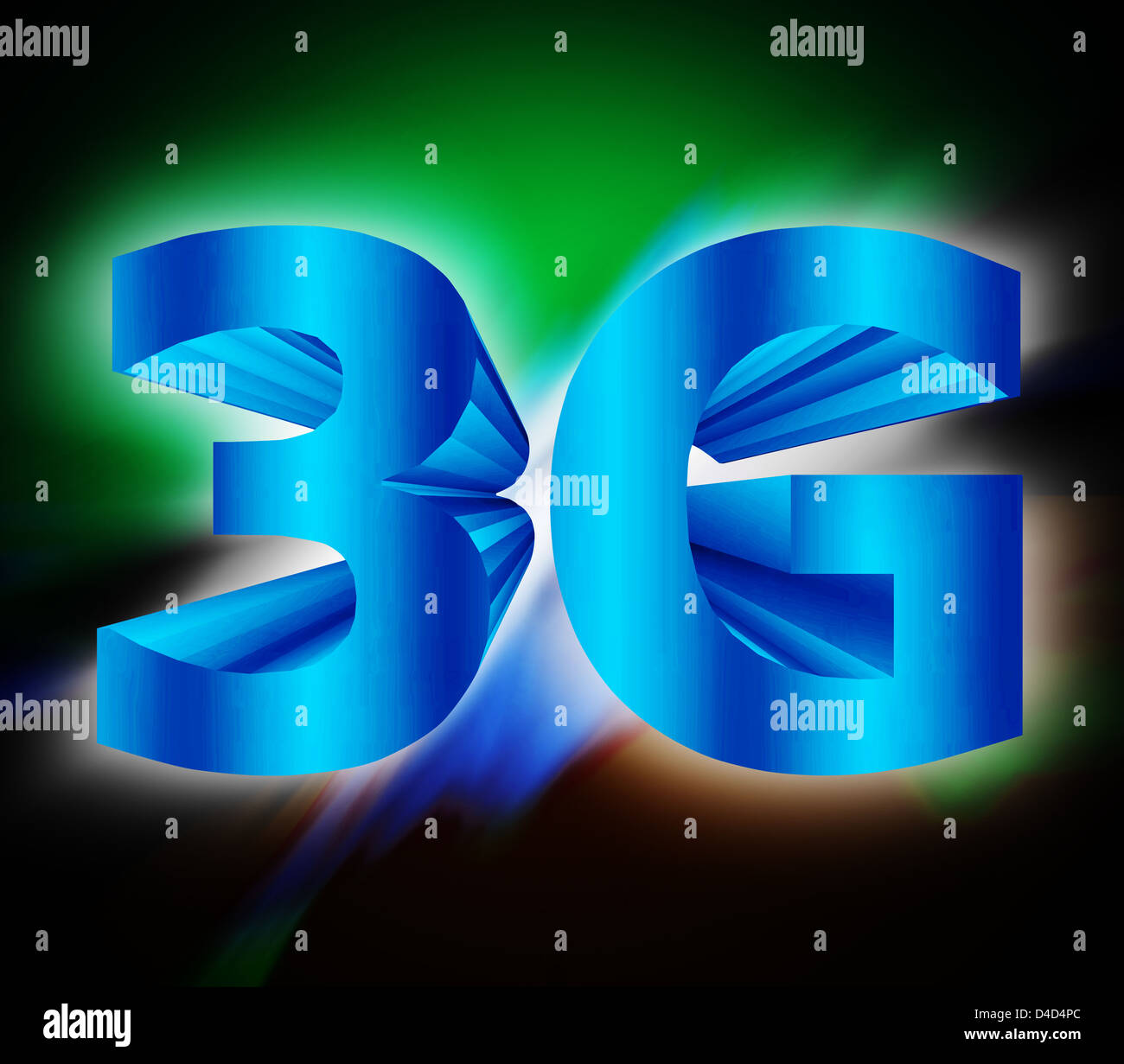 abstract of 3G network symbol Stock Photo - Alamy
