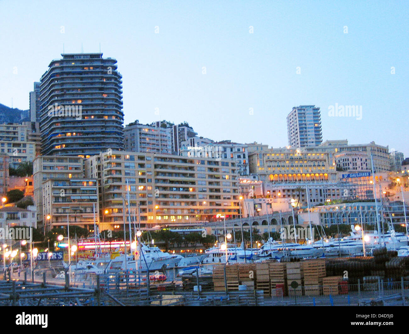 The picture shows the marina at dawn in Monte Carlo, Monaco, 25 May ...