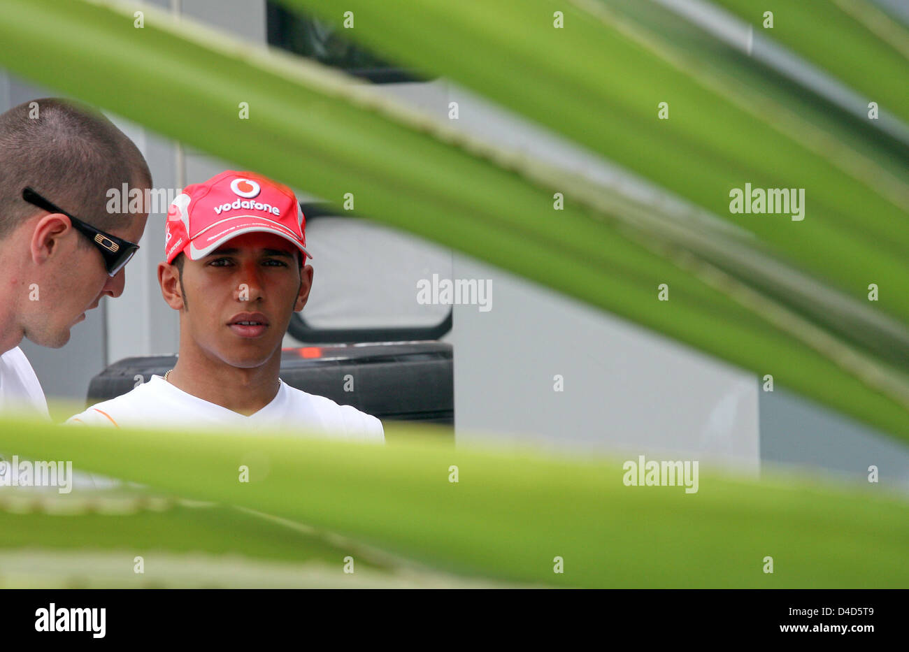 British Formula One driver Lewis Hamilton of McLaren Mercedes pictured ...